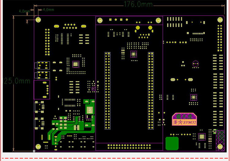 野火霸天虎STM32F407,野火,霸天虎,F407-电子芯吧客（www.icxbk.com）